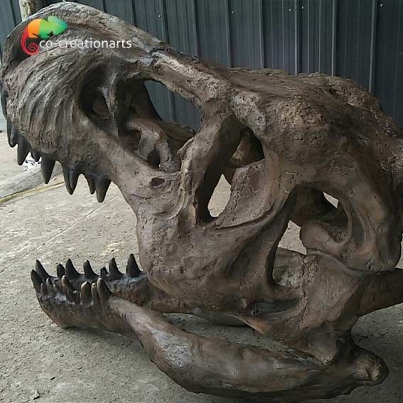 CE Realistic Artistic Dinosaur Skeleton Replica T Rex Skeleton Head ...