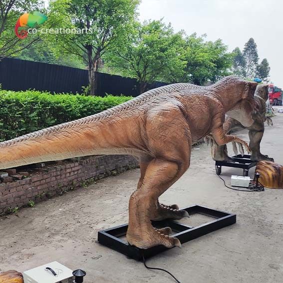 Small Size 4M Waterproof Allosaurus Animatronic Exhibition Dinosaurs