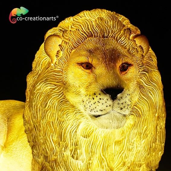 Lighting Fiberglass Animals Fiberglass Lions Illuminated Animals For ...