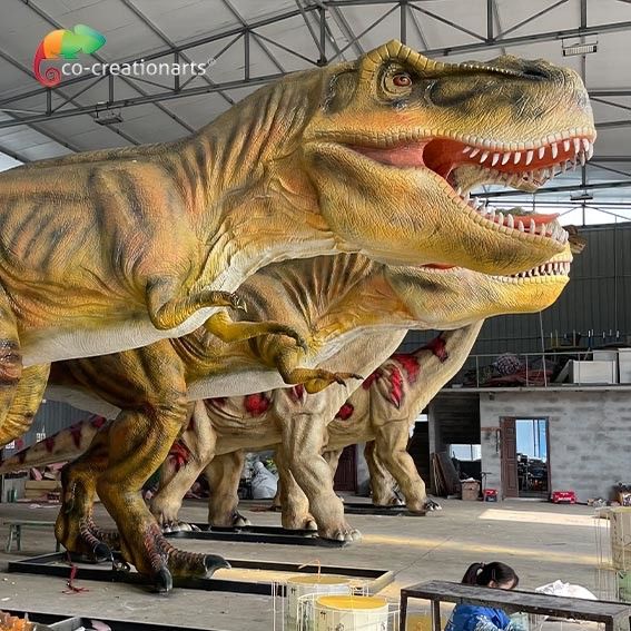 12M Theme Park Lifelike Animatronic Dinosaur Life Size Animatronic T-rex