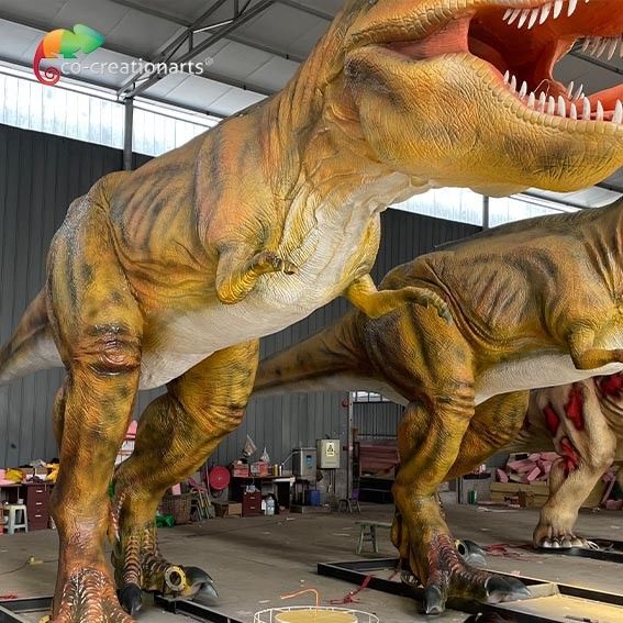 12m Theme Park Jurassic Park T Rex Animatronic Lifelike Coin Operated