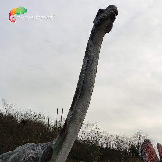 Theme Park 12M Animatronic Brontosaurus Life Size Animatronic Dinosaur ...