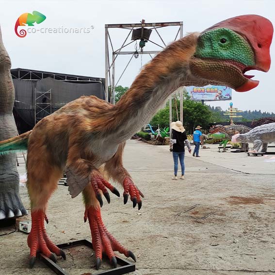Oviraptor Model Realistic Animatronic Dinosaur Artificial Dinosaur Sun Resistant
