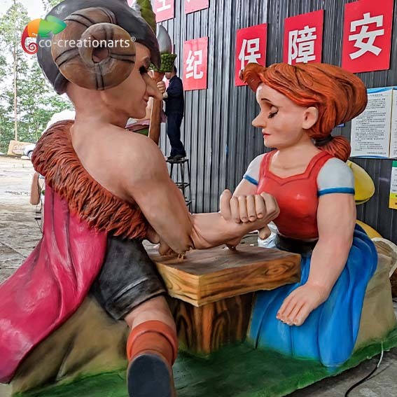 Weather Resistance Life Size Cartoon Characters Remote control