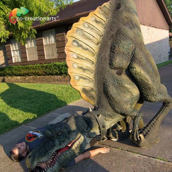 Customizable Realistic Animatronic Dinosaur Costume 110V/220V With Legs ...