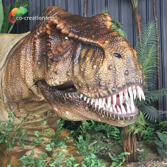Life Size Jurassic World Animatronic T Rex Head Dinosaur Infrared ...