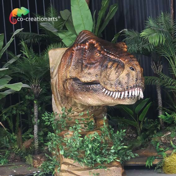 Life Size Jurassic World Animatronic T Rex Head Dinosaur Infrared ...