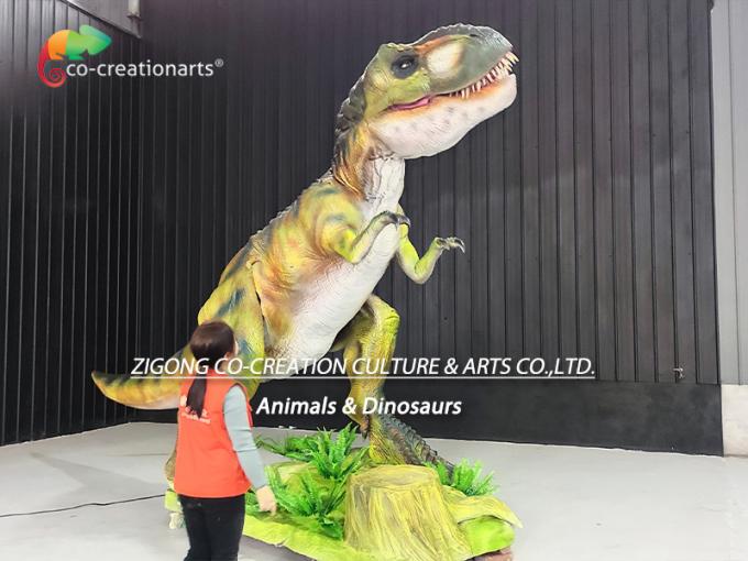 Theme Park Life Like T Rex Jurassic Park Animatronic 6 Meters